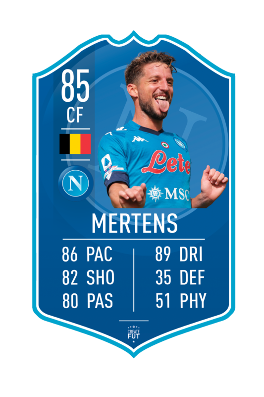 Mertens Napoli pre-made card – CreateFUT